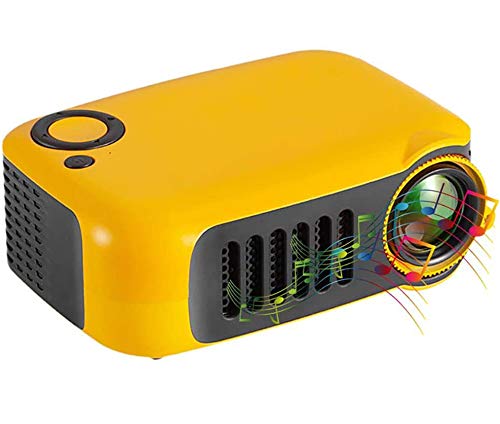 Mini Handheld Projector,Mini Portable Projector Household Projector (Orange Black)