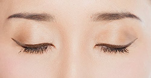 Nikka Notto Liquid Eyeliner Waterproof Pen“Nude Look”, Satin Brown, Stay All Day, Smudge Free, 3x More Liquid 0.070Fl.oz (Mom's Choice Award®)
