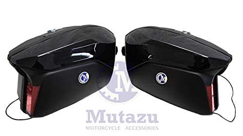 Mutazu Detachable Hard Saddlebags 4 Can Am Spyder ROADSTER RS ST w/mounting brackets