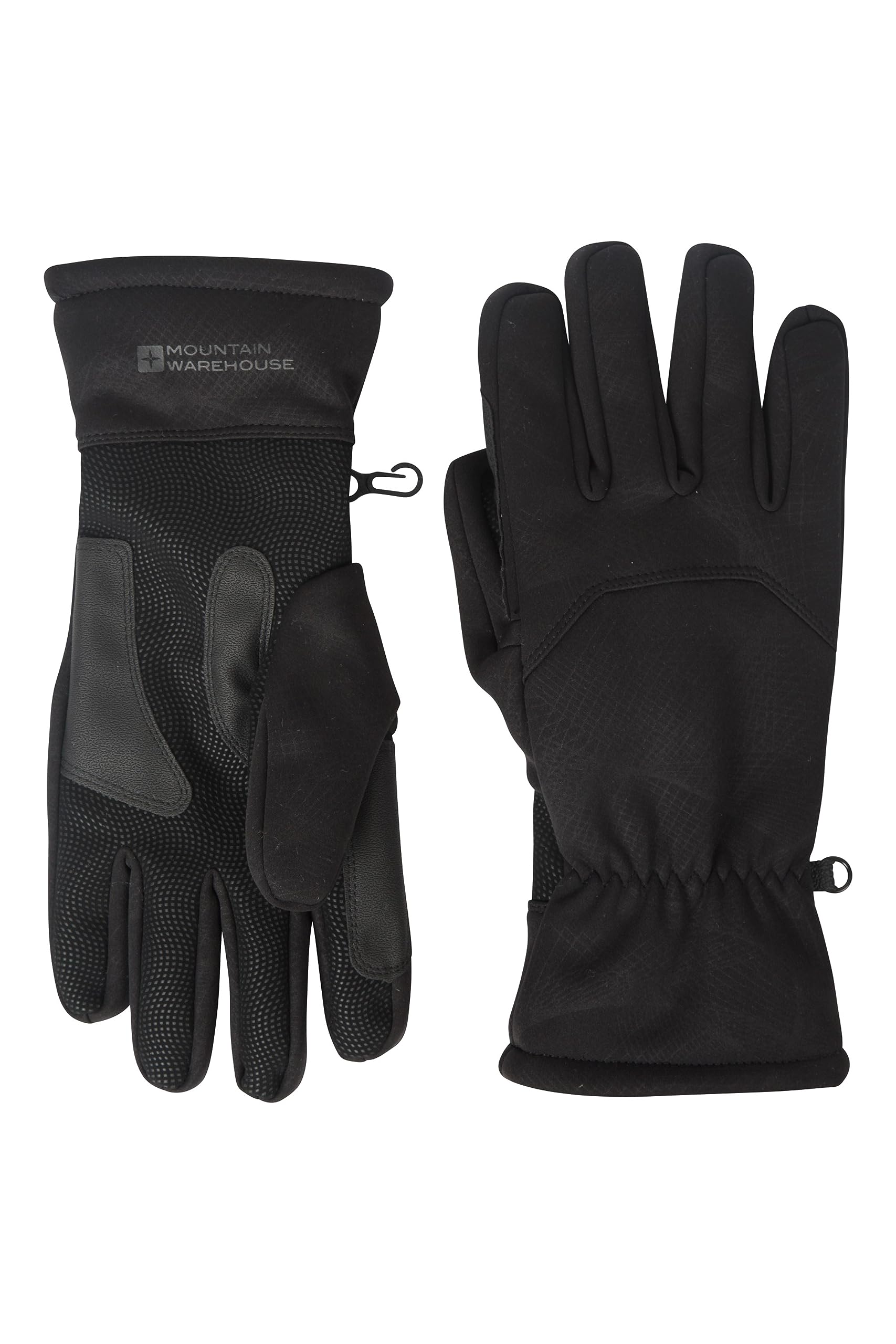 Mountain Warehouse Extreme Waterproof Womens Gloves - Breathable Black Small