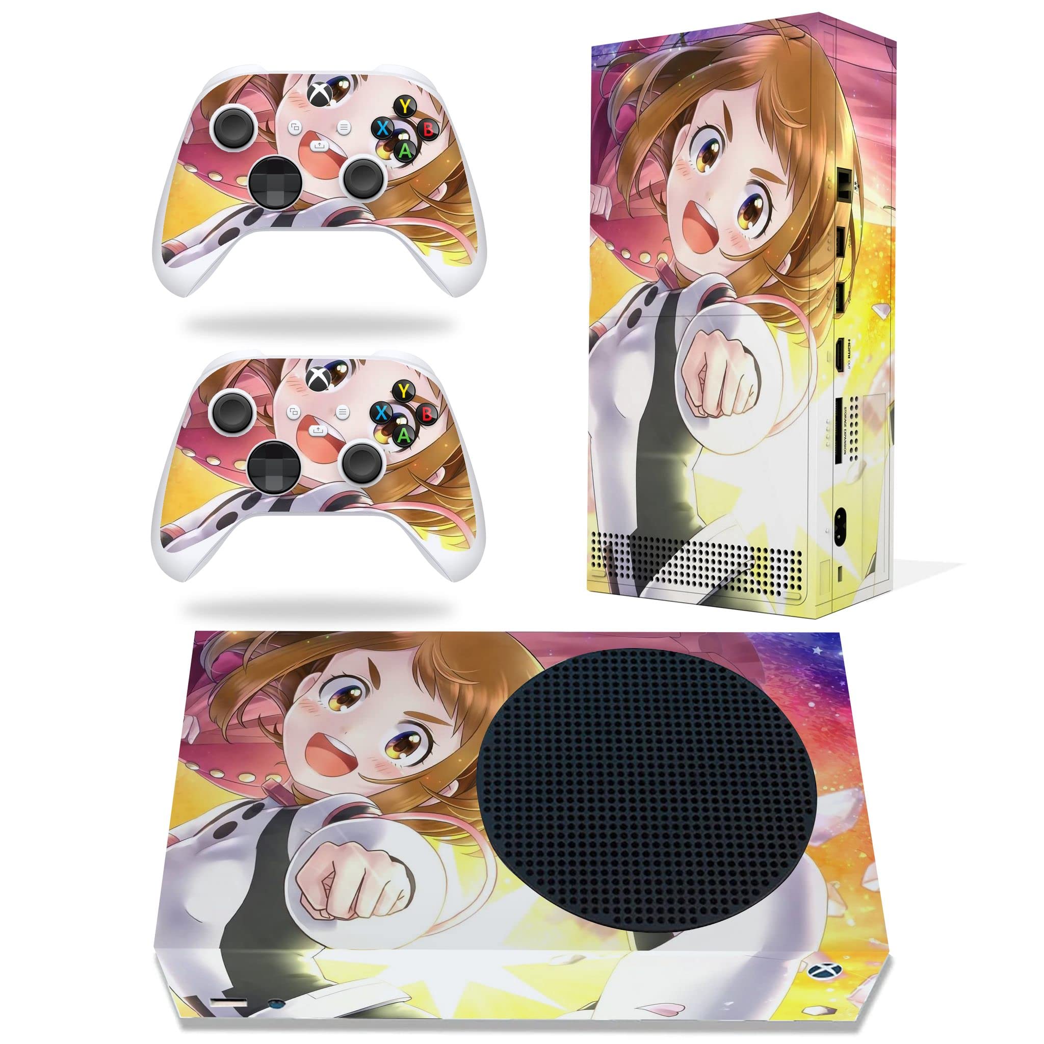 Training Hero Anime Game Console Series S Controllers Skin Decals Stickers Wrap Vinyl for Game Console Series S