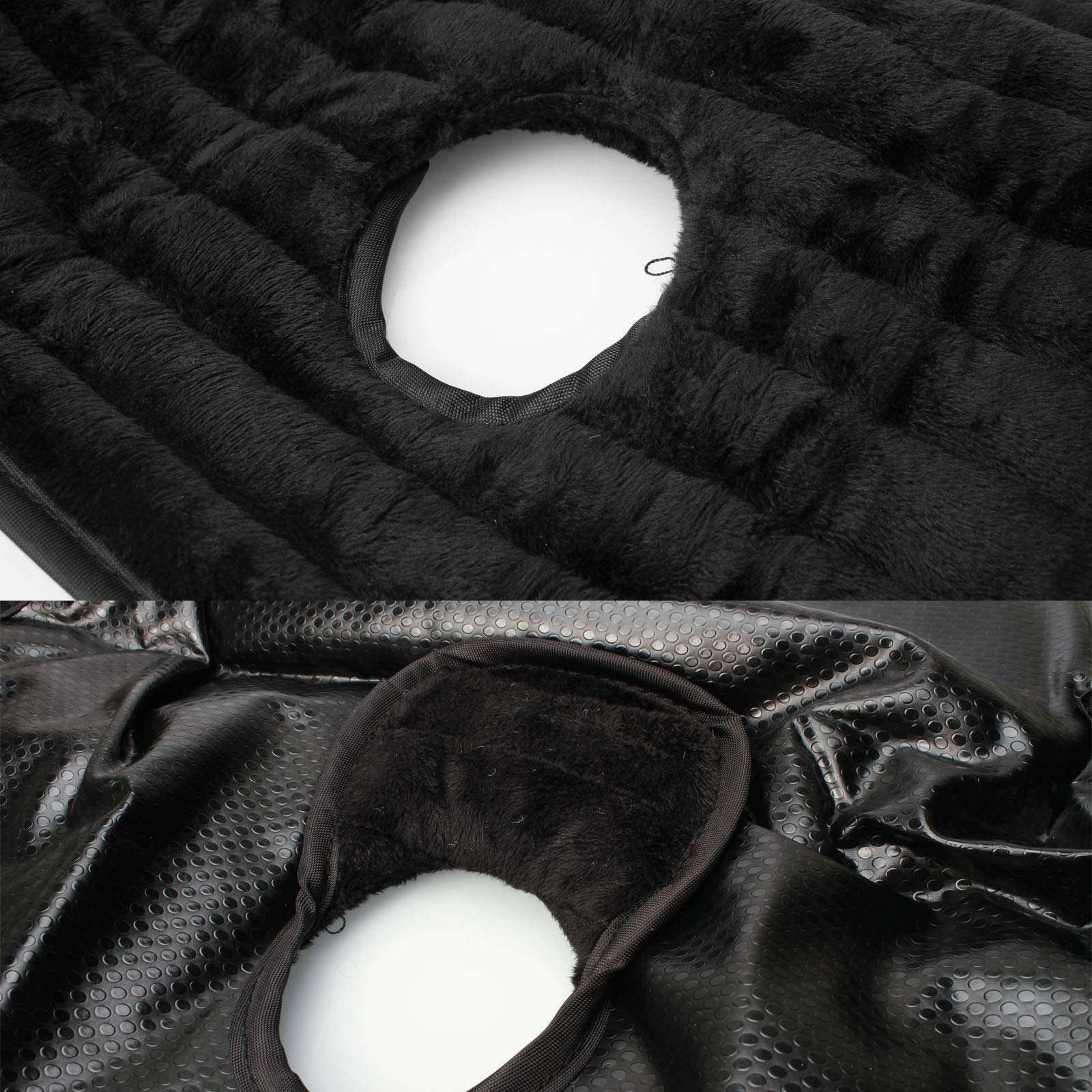 Piddle Pad Car Seat Protector, Waterproof Potty Training Seat Saver Pads for Infants Baby and Toddlers, Machine Wash and Dry (Black)