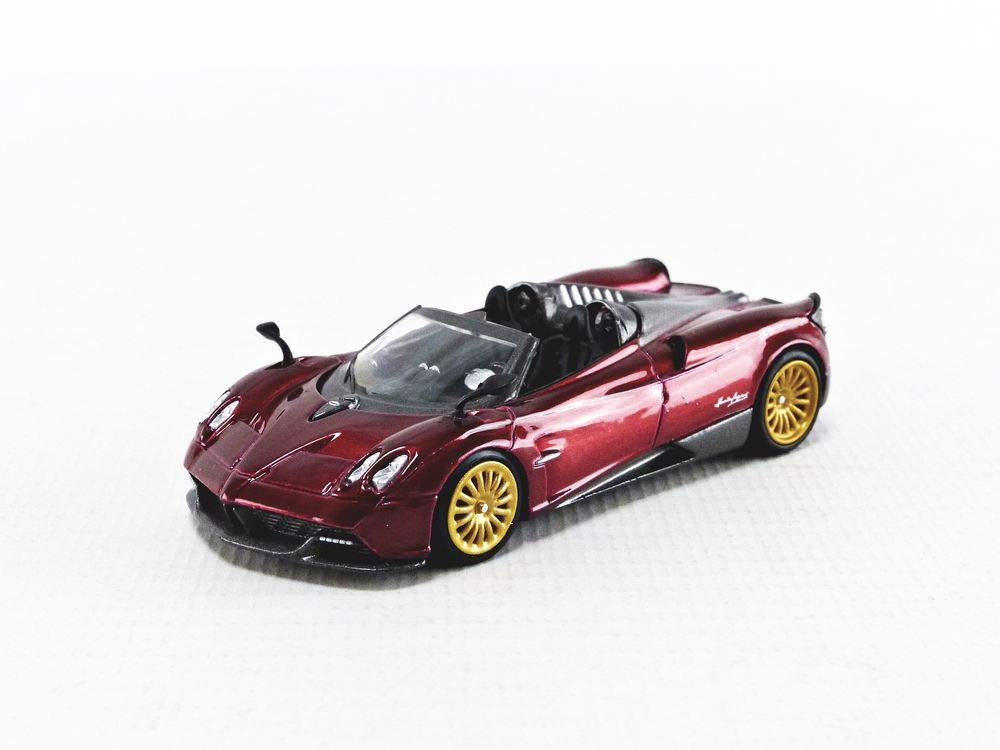 MINI GT MGT00050-L 1/64 Pagani Huayra Roadster Rosso Monza Left Hand Drive