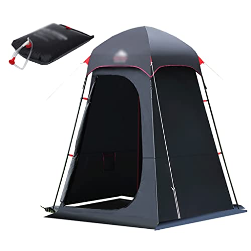 LUKERY 7.8ft Portable Pop Up Shower Privacy Tent Spacious Dressing Changing Room for Toilet Camping Biking Beach Fishing Tent