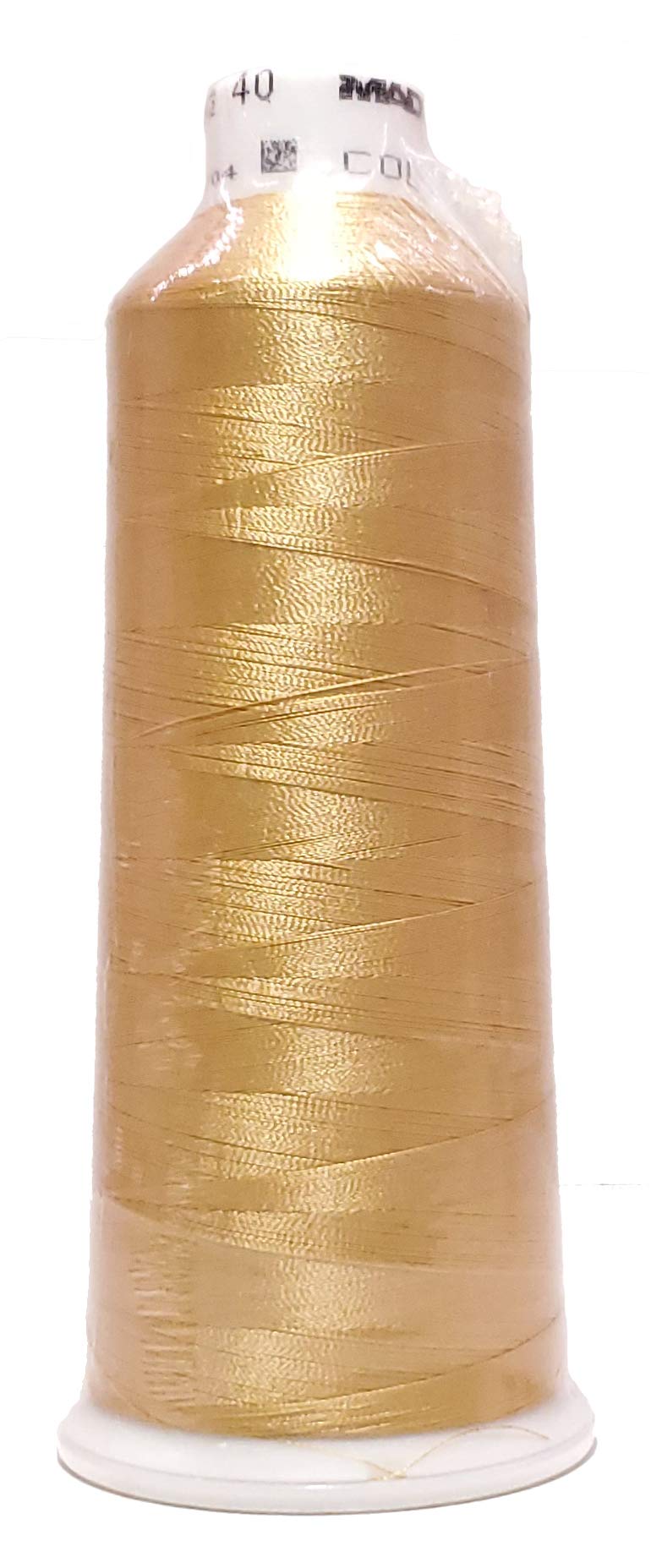 Madeira Rayon Embroidery Thread 5500yd Cone GOLD BEIGE Color: 1070