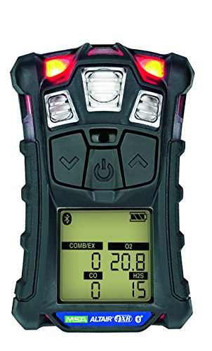 MSA 10178568 ALTAIR 4XR Multi-Gas Detector - (LEL, O2), Color: Charcoal, Portable Gas Monitor, Durable, Safety, Handheld, CSA Approval