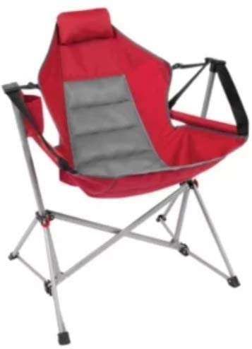 Portable Swing Lounger, Red