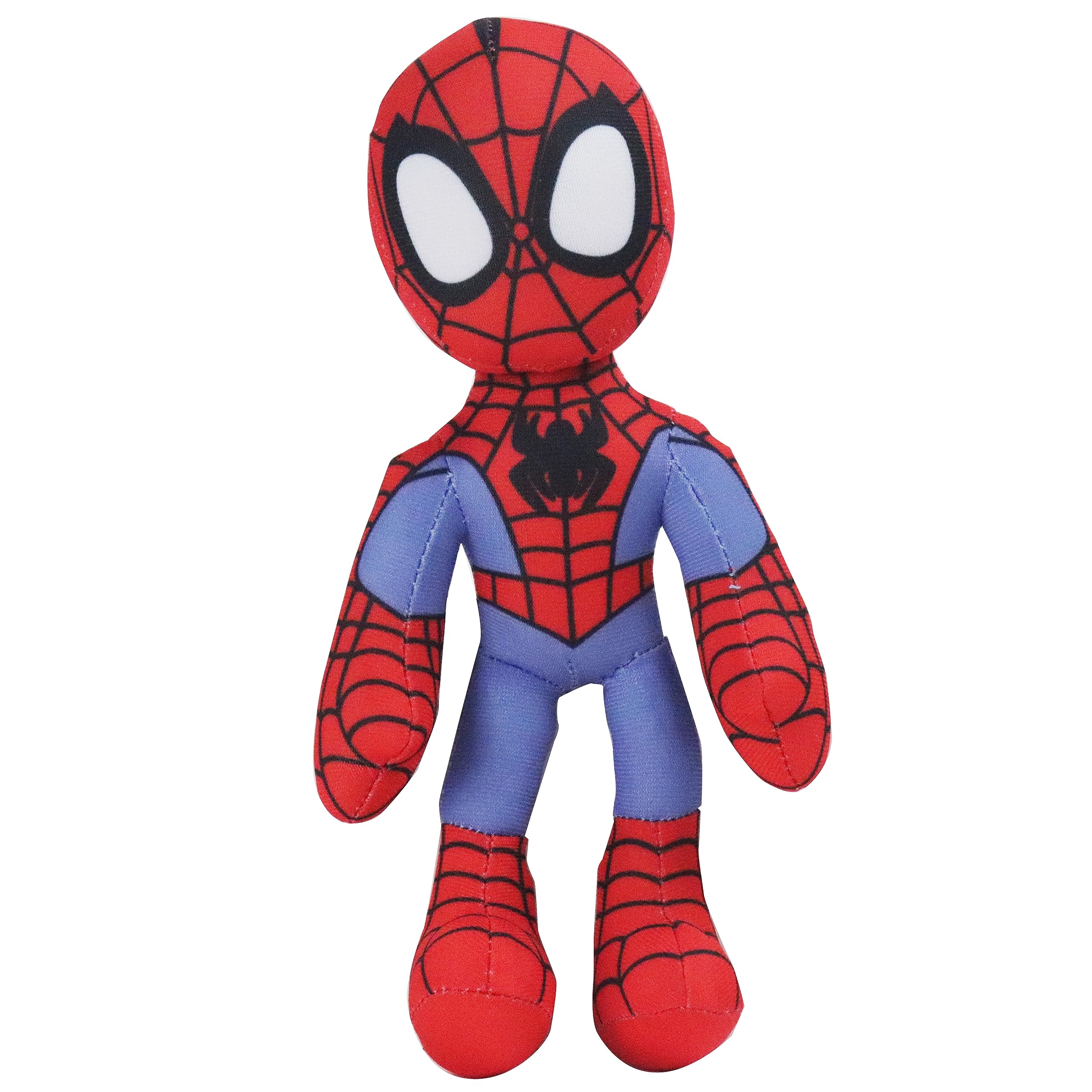 Marvel Spider-man Spidey and his Amazing Friends β Spidey on the Go! First Look and Find Activity Book and Spidey Plush Toy Gift Set β PI Kids