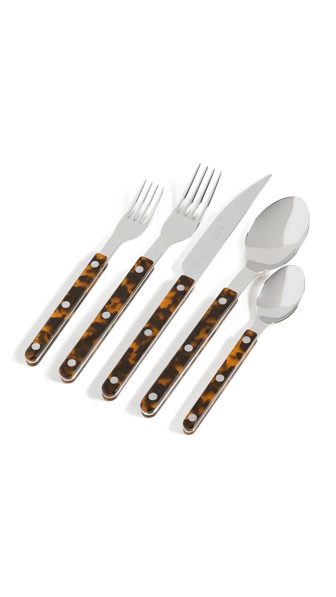 Sabre Women's Bistrot Brilliant 5 Piece Set, Tortoise, Brown, 5 Piece