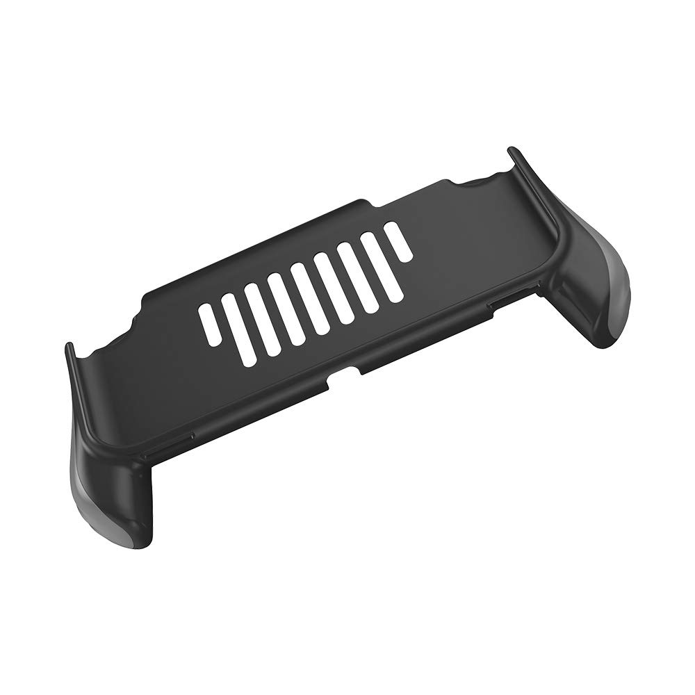 MOSISO Hand Grip Case, Ergonomic Comfortable Controller Thumb Handle Grip Case Compatible with Nintendo Switch Lite (July 2019 Released 5.5 inch), Protective Portable Carrying Hard Shell Cover, Black