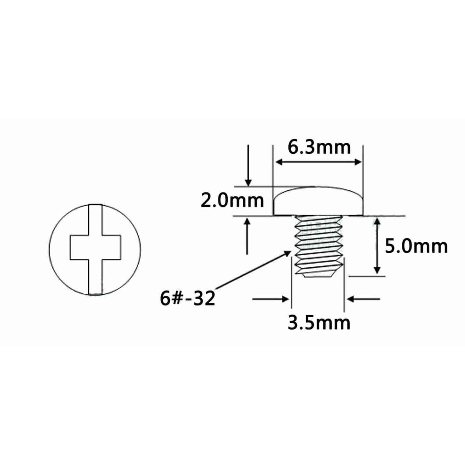 WAAZI Industrial Screws 25pcs Silver Black PC Case Hard Drive Disk HDD Power Supply PSU Sound Video Graphics Card Mount Fix Repair Screw Bolt Computer E (Color : Silver)