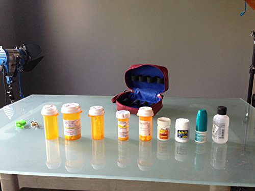 SafeTote Rx Portable Medication Lock Bag Prescription Will securely fit. Ideal for Daily Storage and Travel. Includes TSA #7 Lock.
