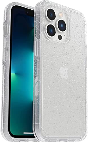 OtterBox Symmetry Series Clear Case for Apple iPhone 13 Pro - Polycarbonate, Wireless Charging Compatible, Non-Retail Packaging (Stardust 2.0)