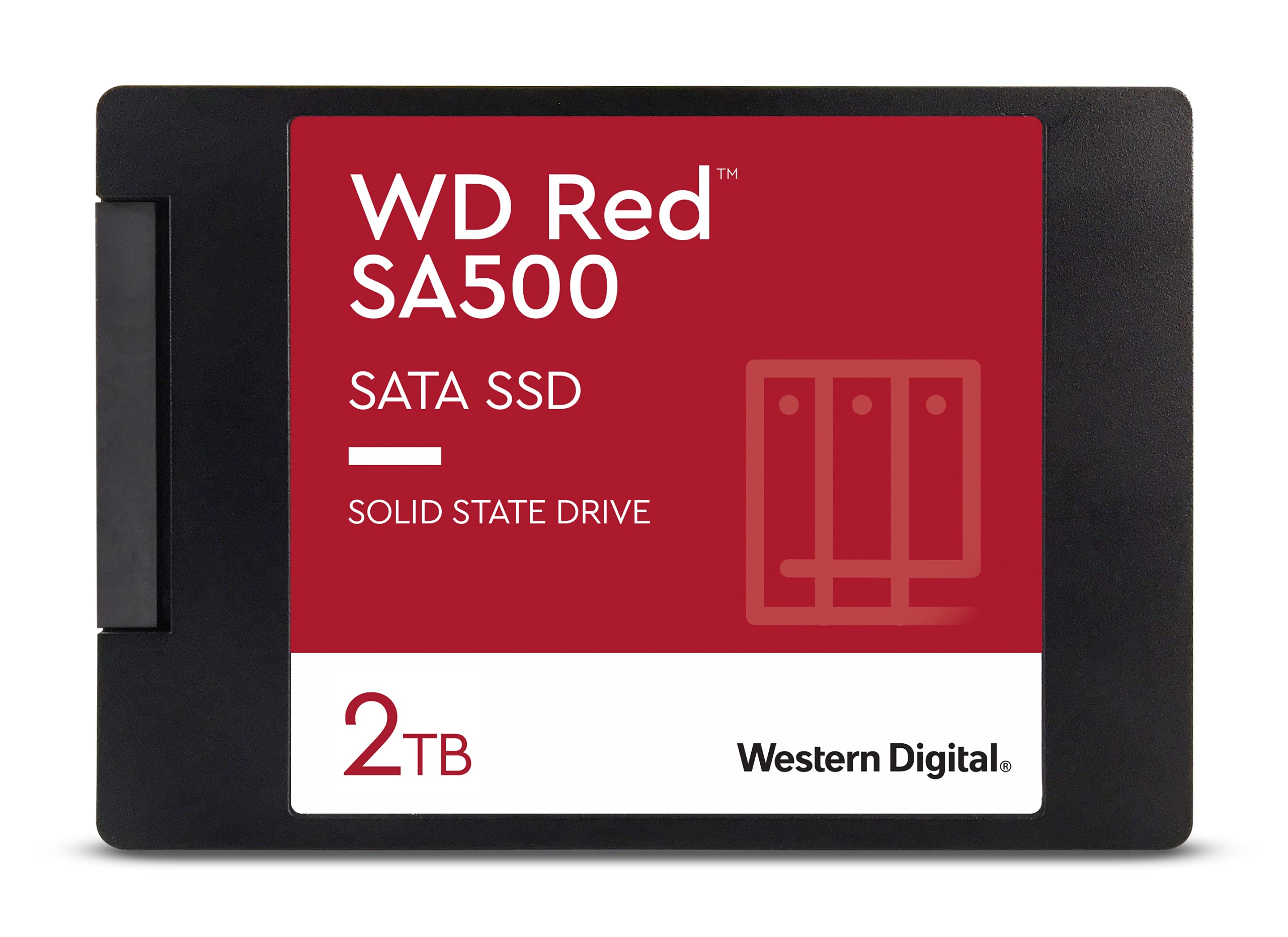 Western Digital Red SA500 NAS SSD Bundle - 2TB and 500GB | WD Red SA500 SATA SSDs