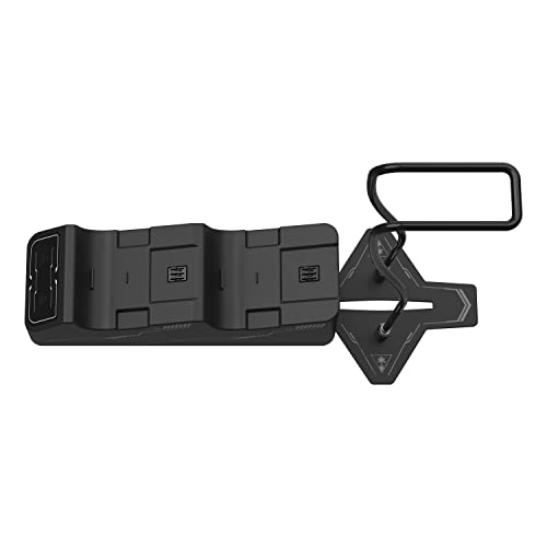 Turtle Beach Fuel Dual Controller Charging Station & Headset Stand for Xbox Series X|S & Xbox One Wireless Controllers – 22+ Hour Battery Packs, Quick Charge, and Compact Design - Black