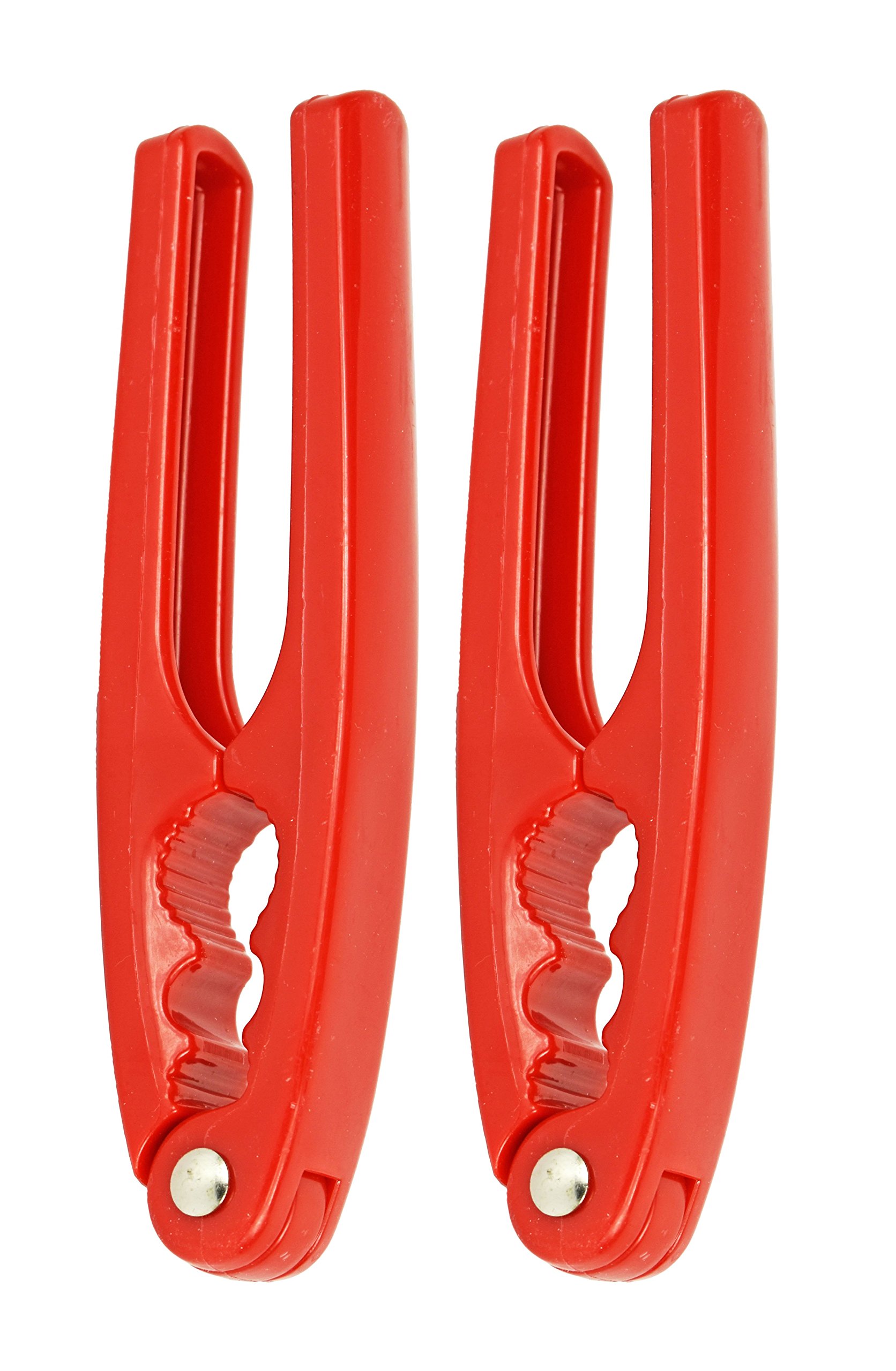 Set of 2 Red 6.5" Nutcrackers - Perfect for Seafood