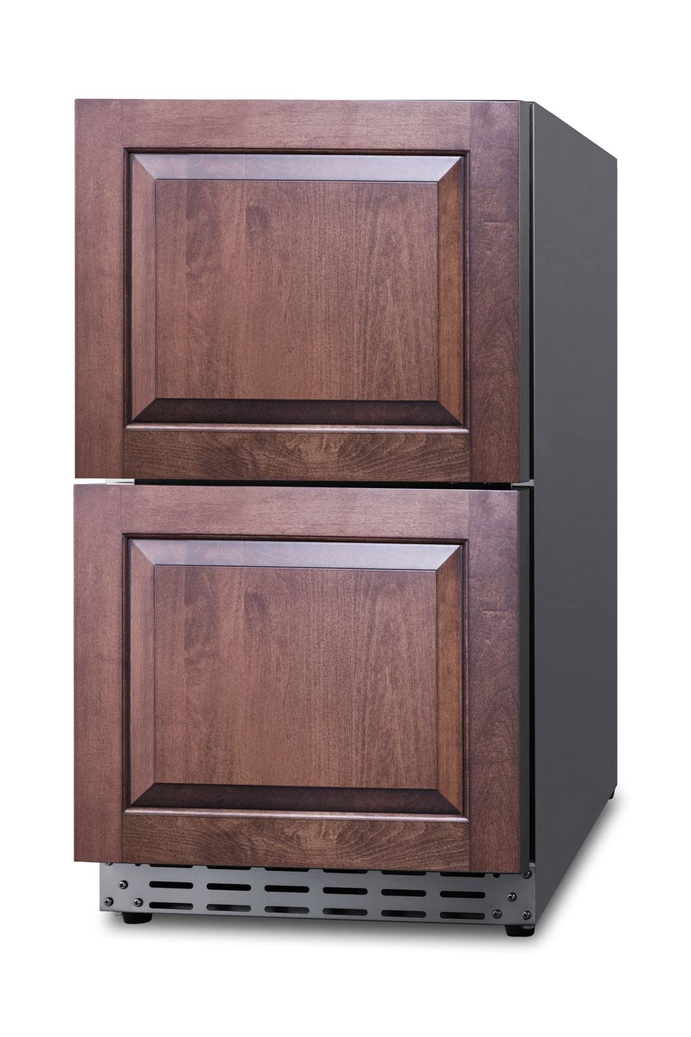 Summit Appliance ADRD18OS 18" Wide ADA Compliant Outdoor 2-Drawer All-Refrigerator in Stainless Steel with Panel-Ready Drawer Fronts, Digital Thermostat, Frost-free Defrost, Digital Display