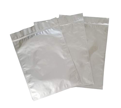 ShieldPro™ 2 Gallon Zip Seal (14"x20") 5 Mil Mylar Long Term Food Storage Bag (Heat Sealable) (50)