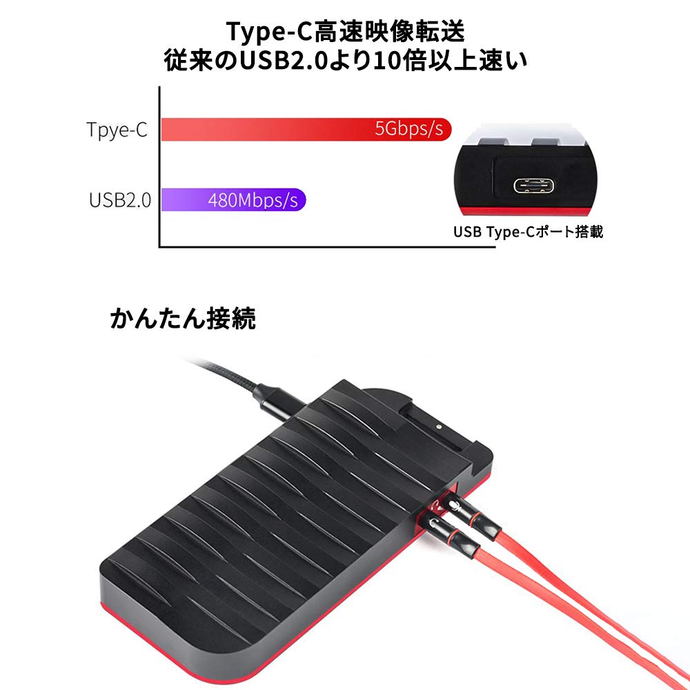 Mirabox USB-C Capture Card, 4K 30FPS,HD 1080P 60FPS,HDMI Game Video Capture Card with Mic Input and HDMI Passthrough - Compatible with Windows, Linux, macOS, OBS Streaming for PS3 PS4 Xbox Wii U