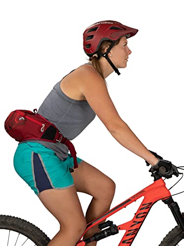 Osprey Savu 2L Unisex Lumbar Biking Hydration Pack, Black