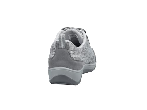 Orthofeet Women's Palma Casual, Gray, 8 X-Wide