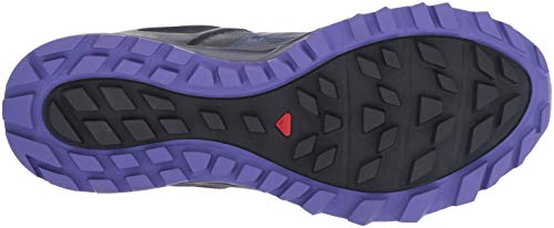 Salomon Women's Trailster Trail Running Shoes, Crown Blue/Navy Blazer/Purple Opulence, 6