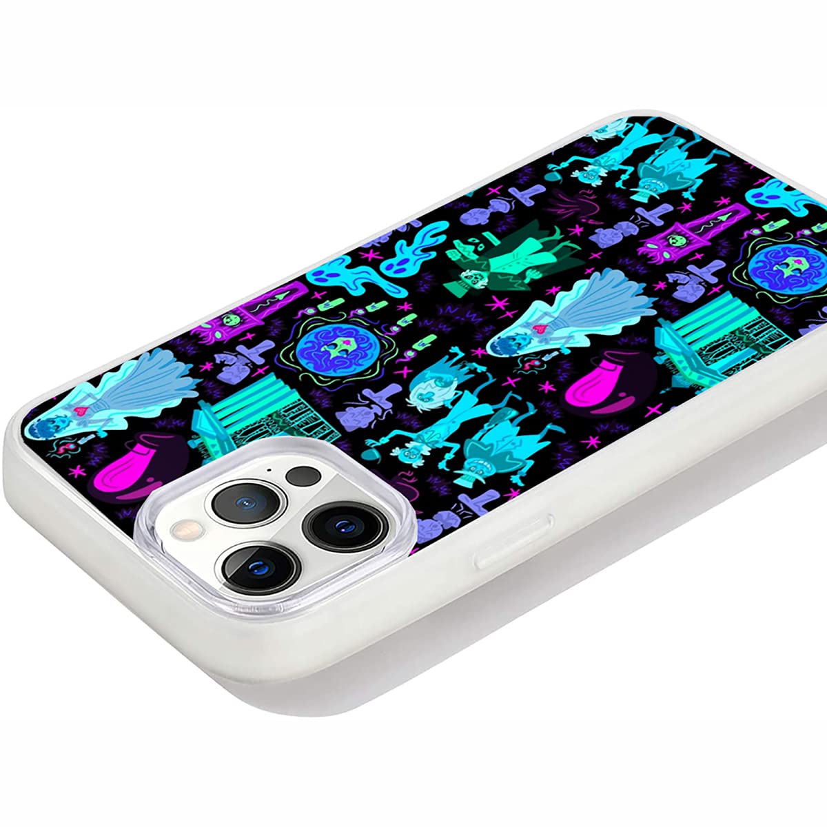 LPAYOK Pure Clear Fear Anti-Scratch Haunted TPU Case for iPhone 13 6.1" Case