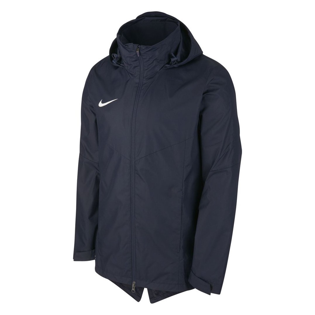 Nike Men's Academy 18 Rain Jacket (Obsidian/White, X-Large)