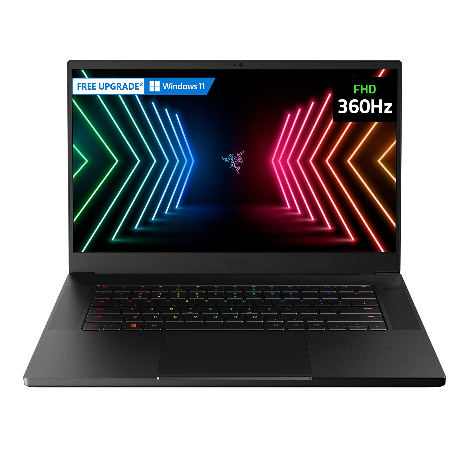 Razer Blade 15 Gaming Laptop: NVIDIA GeForce RTX 3080-11th Gen Intel 8-Core i7 CPU - 15.6” FHD 360Hz - 32GB RAM - 1TB SSD - CNC Aluminum - Chroma RGB - THX Spatial Audio - Thunderbolt 3