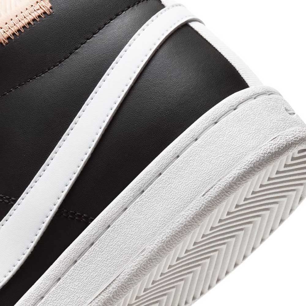NIKE Men's Court Royale 2 MID Tennis Shoe, Black White Onyx, 7.5