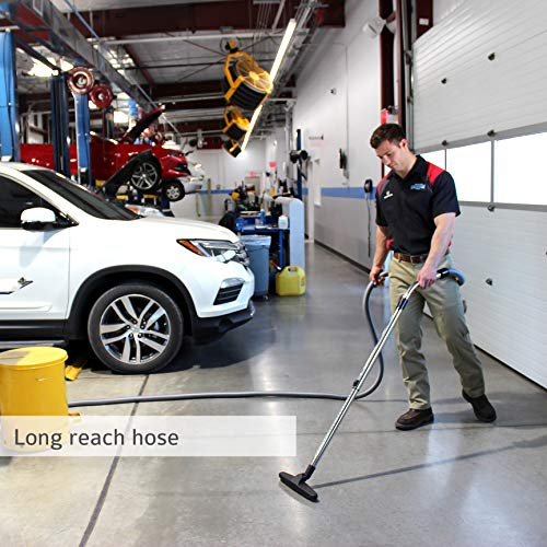 VacuMaid GV30 Wall Mounted Garage Vacuum with 30 ft Hose and Tools