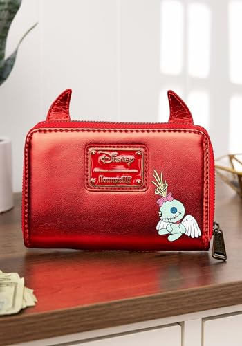 Loungefly Disney Sitch Devil Zip Around Wallet