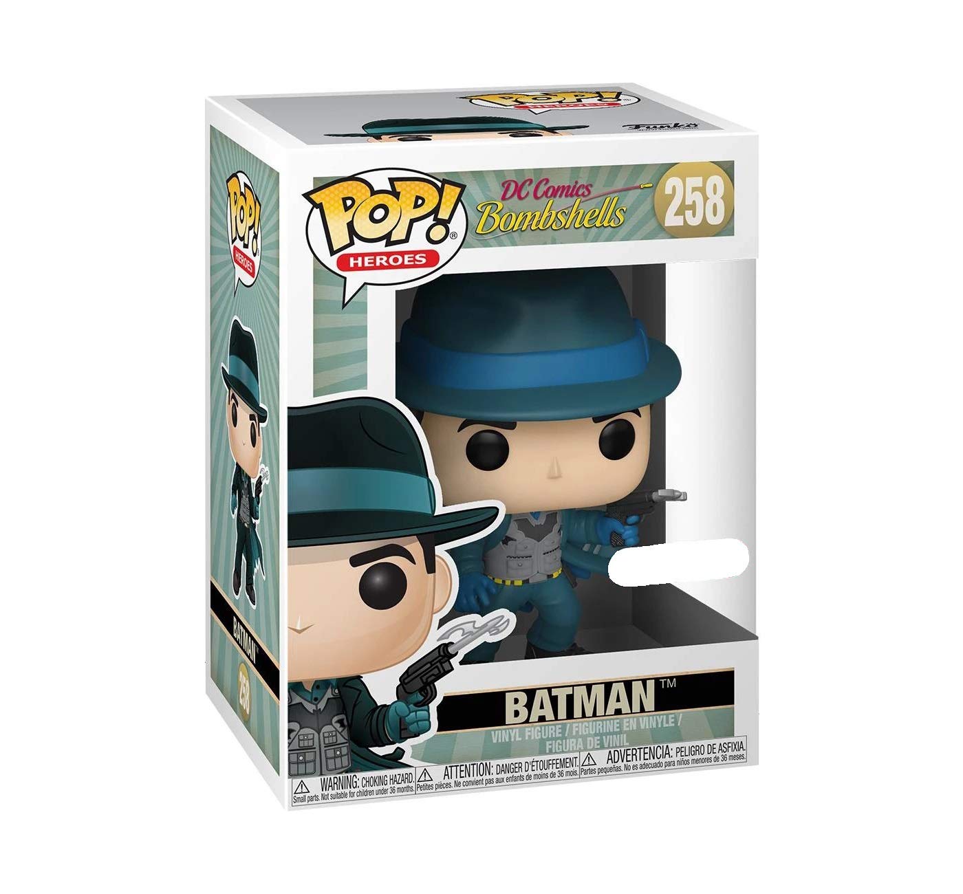 MPreview Pop! Heroes Dc Comics Bombshells #258 Batman Exclusive Vinyl Figure