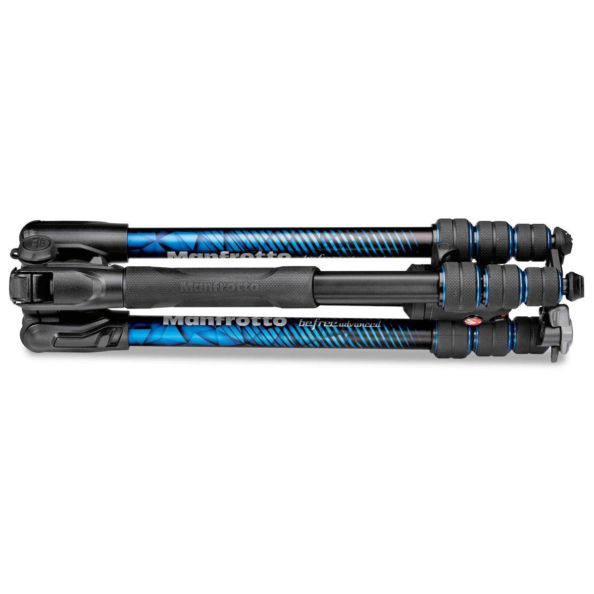 Manfrotto BeFree Advanced 59-inch Aluminum Travel Tripod with Ball Head & Case (Blue)