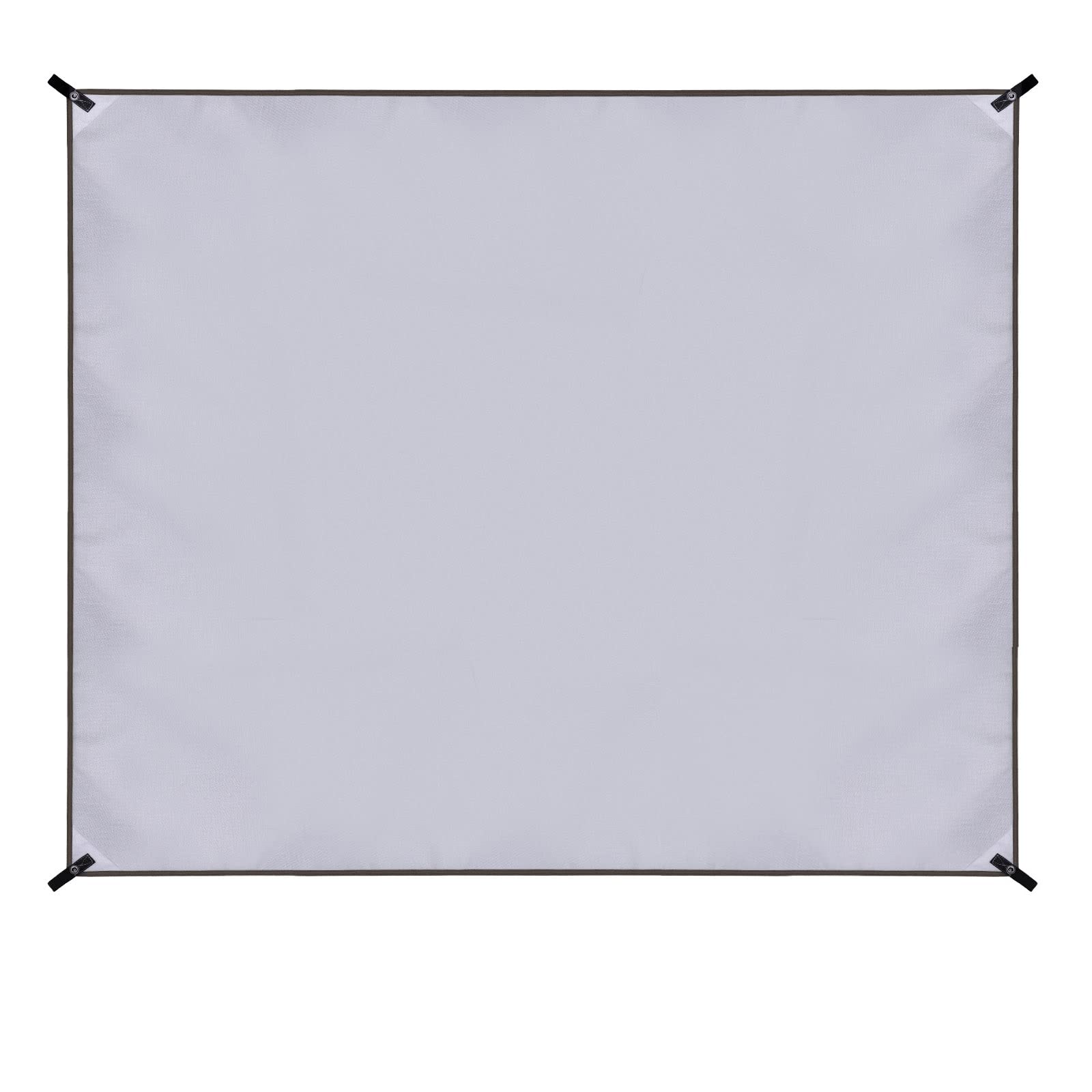 SCOCANOPY Waterproof Camping Tarp Multifunctional Tent Footprint for Camping, Hiking, Backpacking, Lightweight and Compact,(87"x55"Grey)