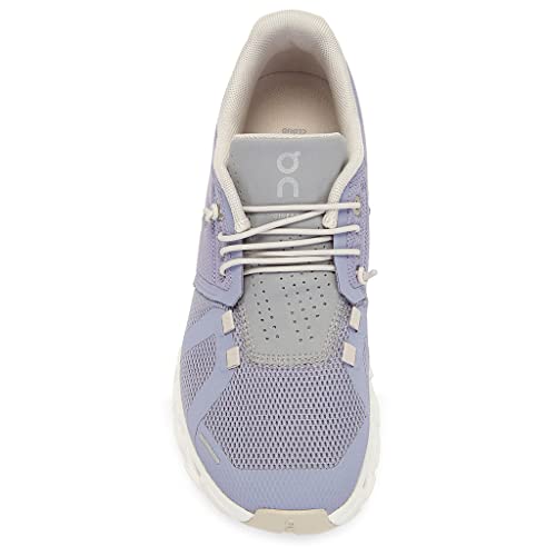 ON Women's Cloud 5 Sneakers, Nimbus/Alloy, 6.5