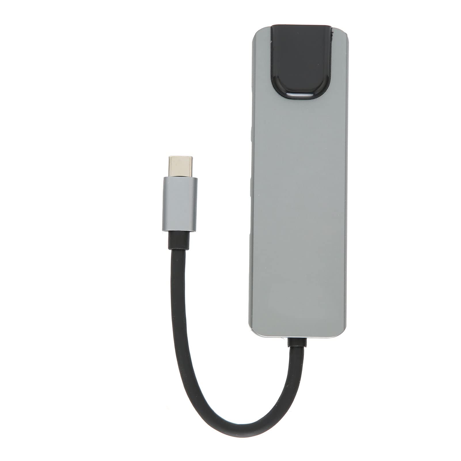 USB C Hub, 5 in 1 USB Adapter USB C to HDMI Multiport Adapter Laptop Docking Station with RJ45 Gigabit Ethernet, 4K HDMI, USB2.0, USB1.0, 100W PD