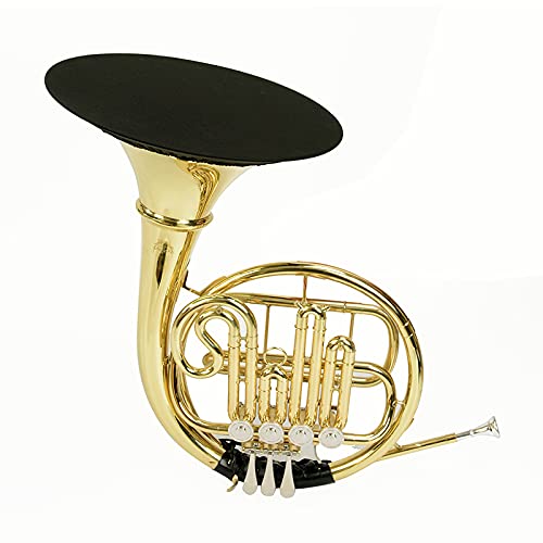 Music Instrument Bell Cover 8'',Washable and Reusable,Double-Layer Bell Cover for Standard Trombone Alto Horn Baritone Saxophone