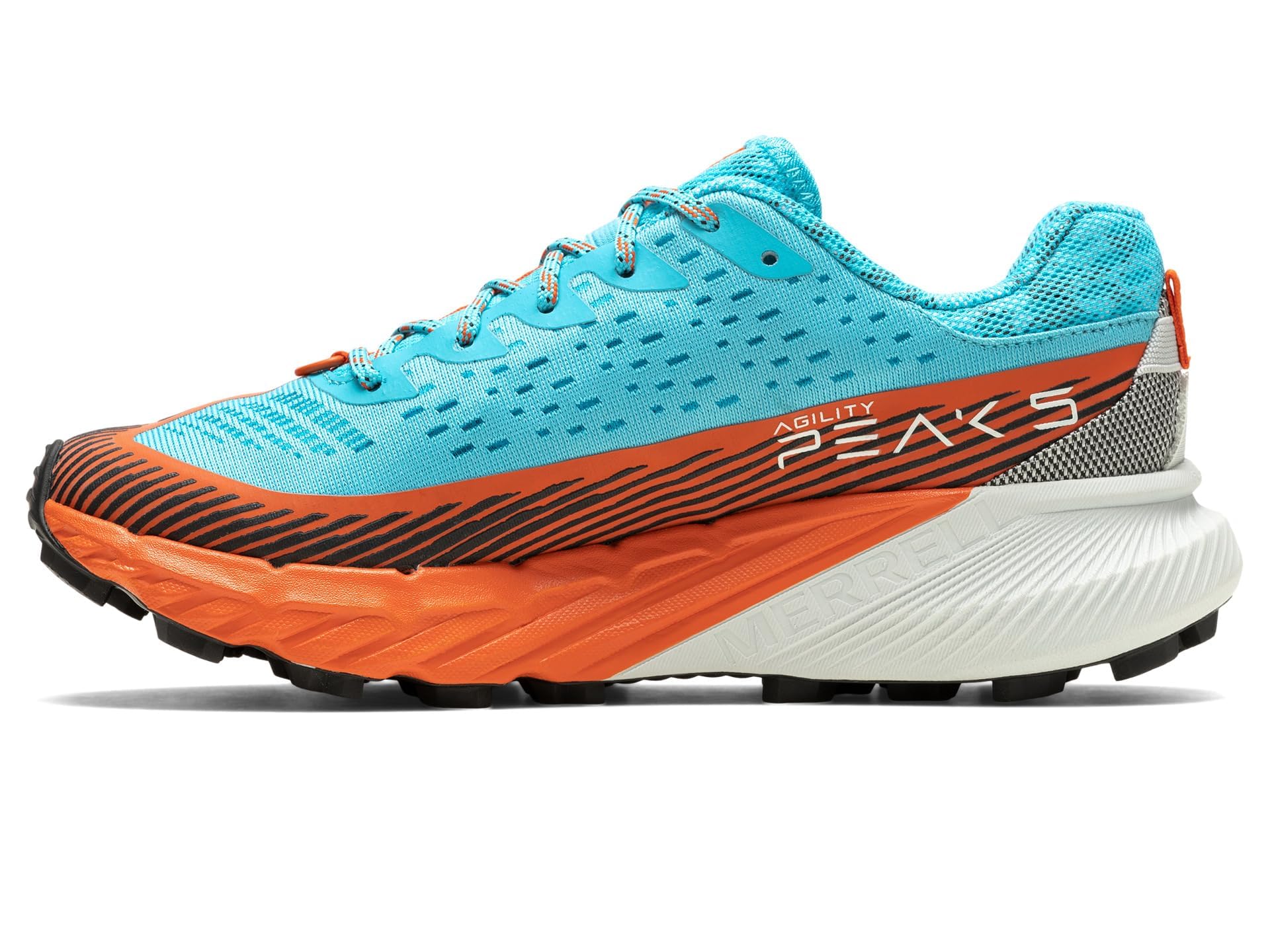 Merrell Women's Agility Peak 5, Atoll/Cloud, 9