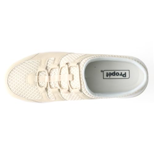 Propét Women's TravelActiv Slide Sneaker, Sand, 8.5 XX-Wide US