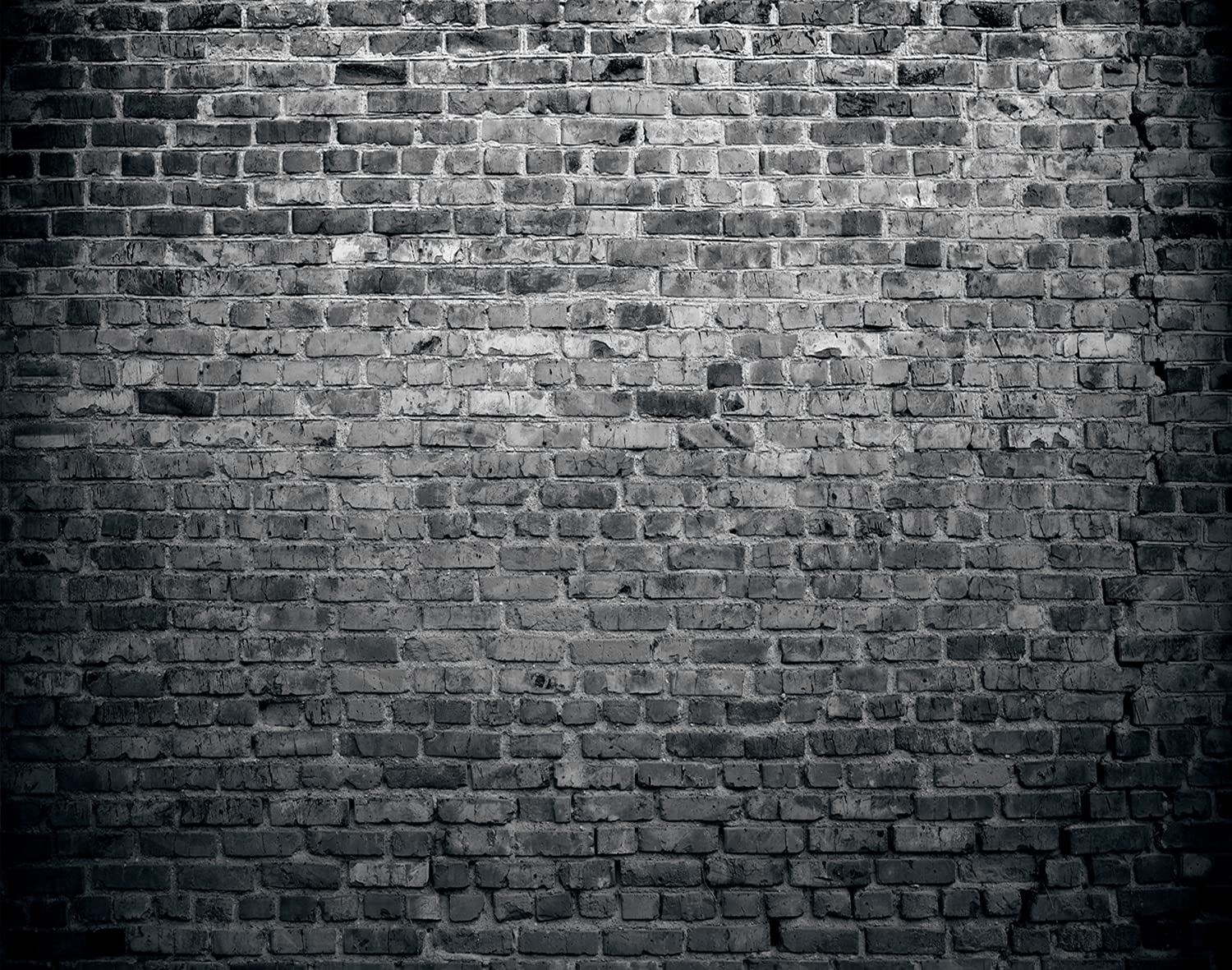 LTLYH 7x5ft Black Brick Wall Backdrop Birthday Party Brick Background Brick Wall Photography Props Room Decoration Background Photo Background 136