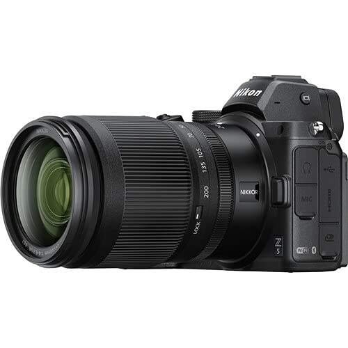 Nikon Z5 Mirrorless Camera with 24-200mm Lens + Case + 64GB Memory(26pc)
