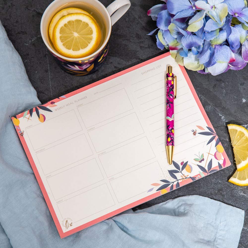 Portico Designs Ltd Sara Miller London - Orchard Collection Magnetic Meal Planner Pad