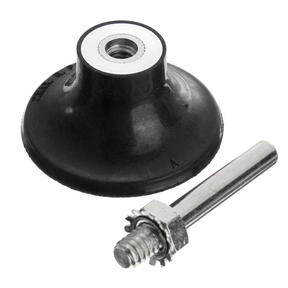 Yakamoz 2Pcs 2-Inch Roll Lock Sanding Discs Holder Roll Lock Disc Pad Quick Change Adapter with 1/4 Shank