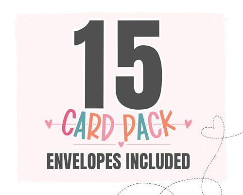 Lumberjack Baby Thank You Cards, 15 Pack – Boys Baby Shower Notes with Envelopes Set, Prefilled Message, Customizable and Personalize Blank Stationery Adventure, New Parents Gift Ideas