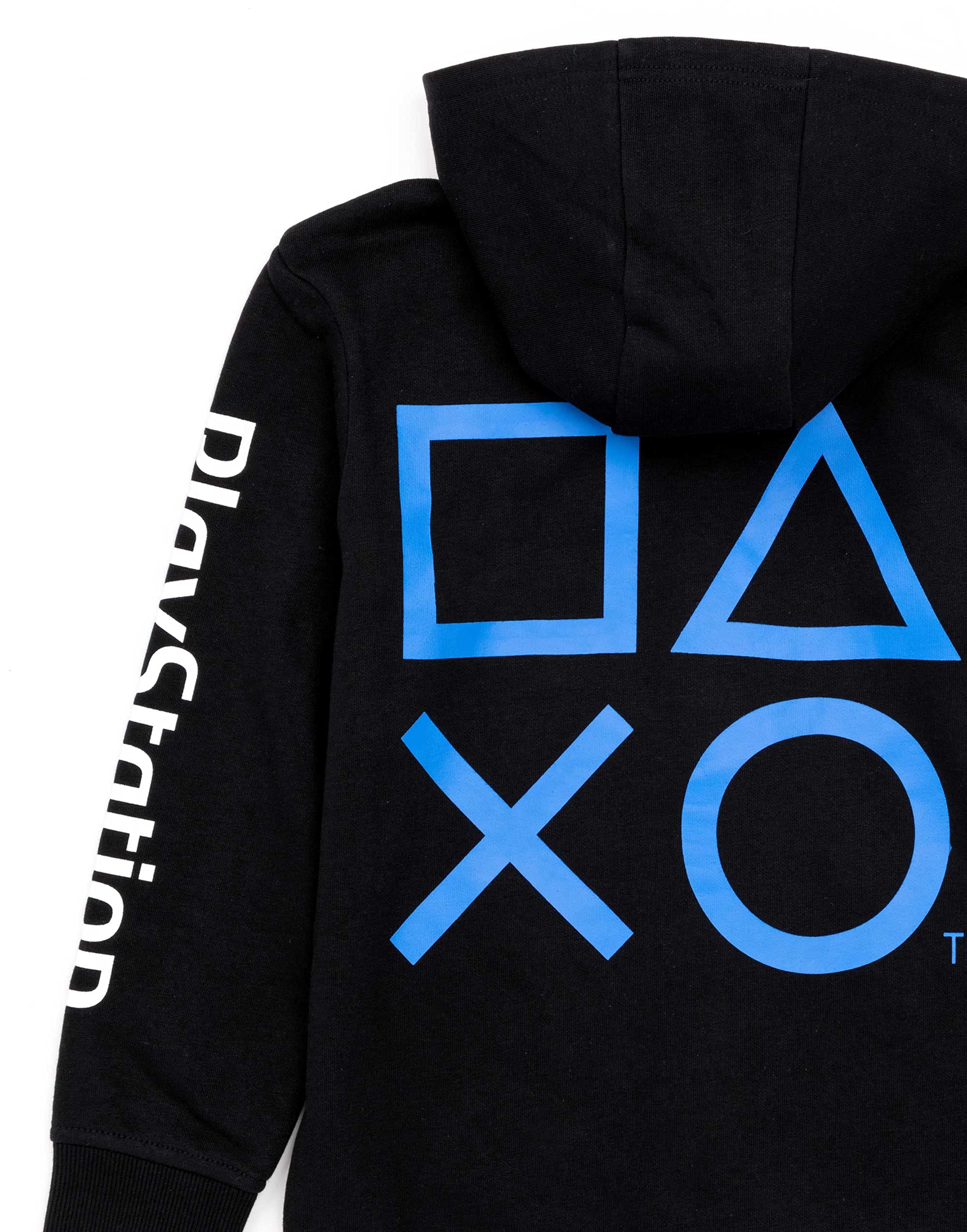Playstation Kids Hoodie Zip Up Boys Games Logo Black Jumper Jacket 5-6 Years