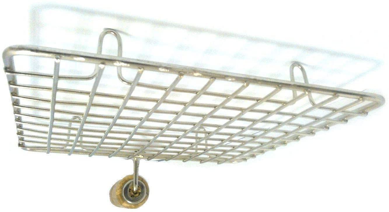 Stainless Steel Square Wire Roaster Wooden Handle, Roasting Net Roti Jali, Roti Grill, Papad Grill, Chapati Grill, Sqaure Roasting Papad Net