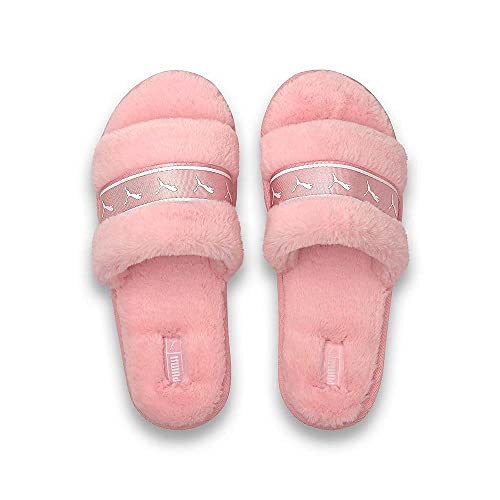 PUMA Fluff Flip Lotus/Puma White 8 B (M)