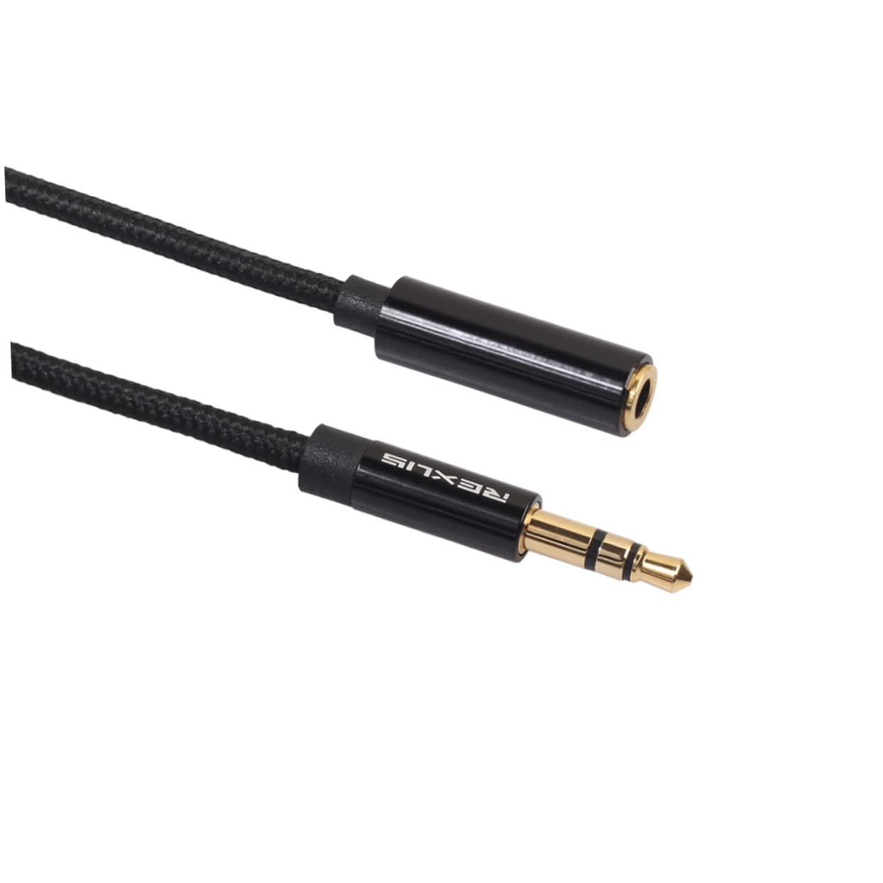 LIGHTAOTAO Cable Extension Cord Cable Splitter Headphone Cases Headphone Splitter Cable Case Headset Splitter Headphones Splitter Extension Cable Adapter Tyrant Gold