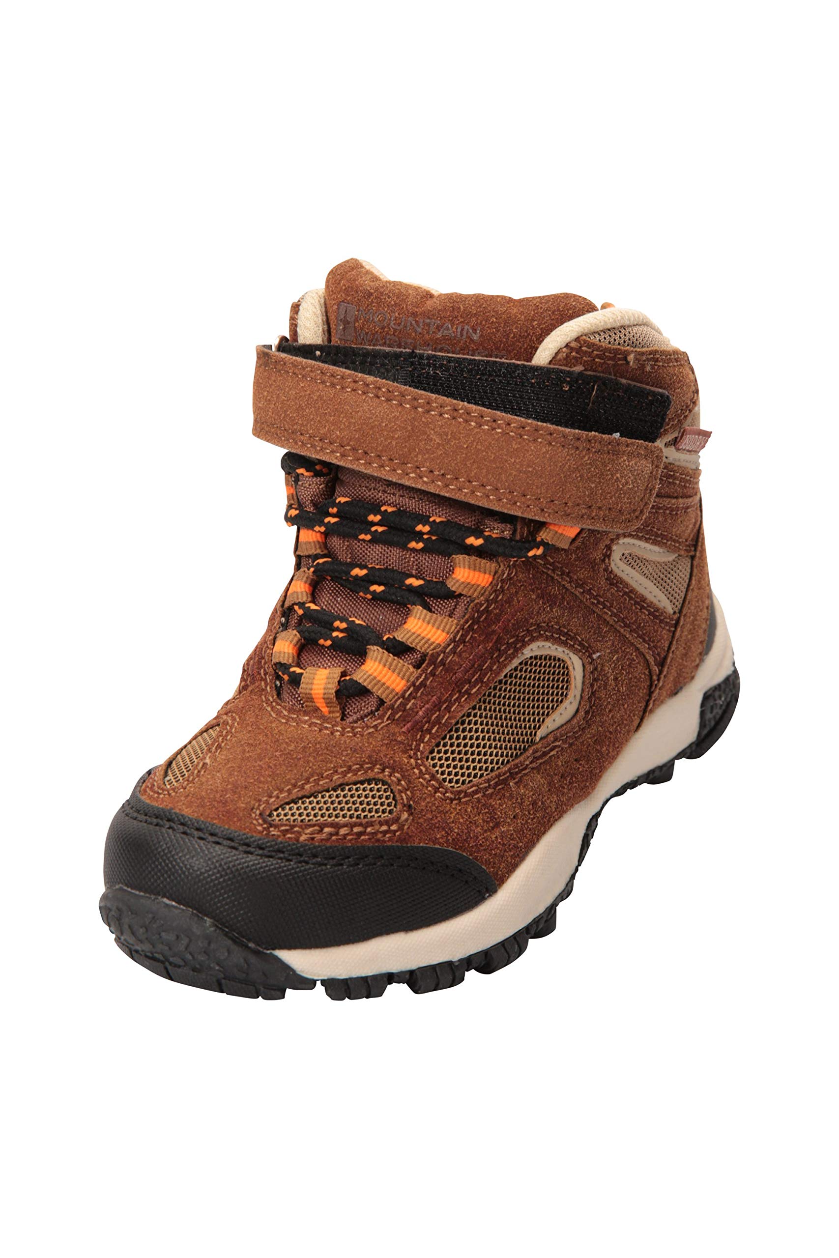 Mountain Warehouse Forest Junior Waterproof Hiking Rain Boots Brown Kids Shoe Size 12 US